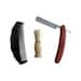 Colonial Wood Traveling Shaving Box With Accessories, Antique Style ...