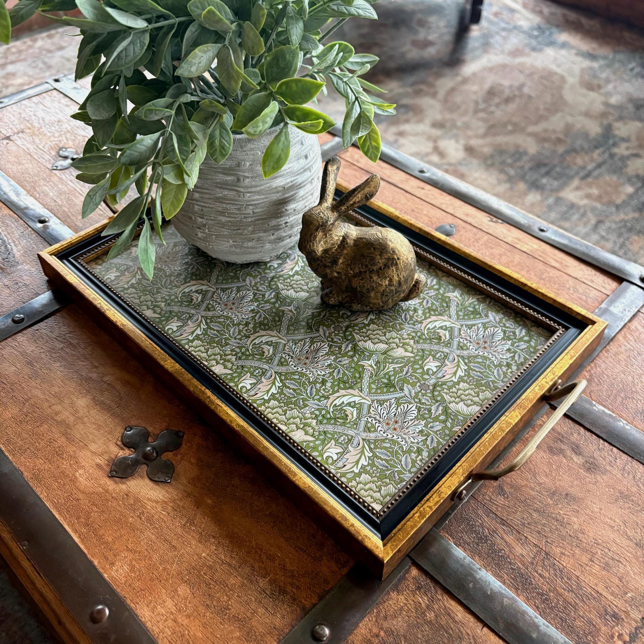 William Morris Windrush Tray: Vintage-inspired Boho Decor With Antique ...