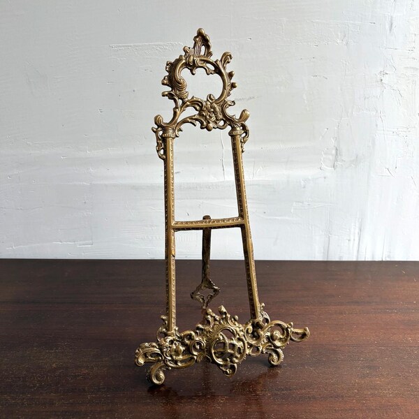 Brass Table Stand - Etsy