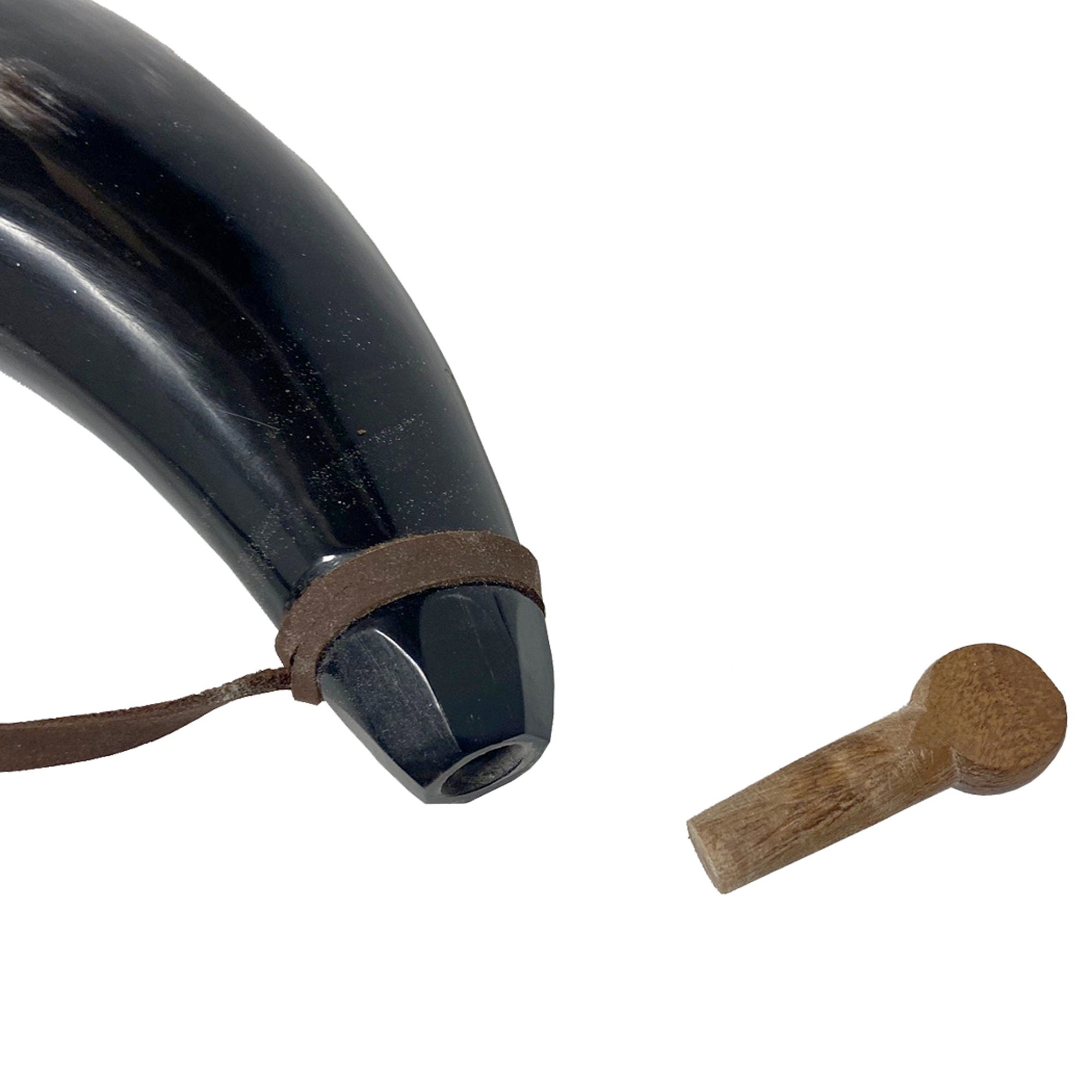 6 Primer Horn With Wooden Plug Antique Vintage Style - Etsy
