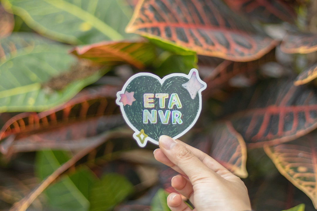 ETA NVR Holographic Sticker Die Cut Stickers Holographic - Etsy
