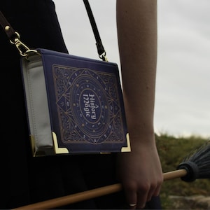 A History of Magic Book Bag, Wizard Book Purse, Spell Book Crossbody ...