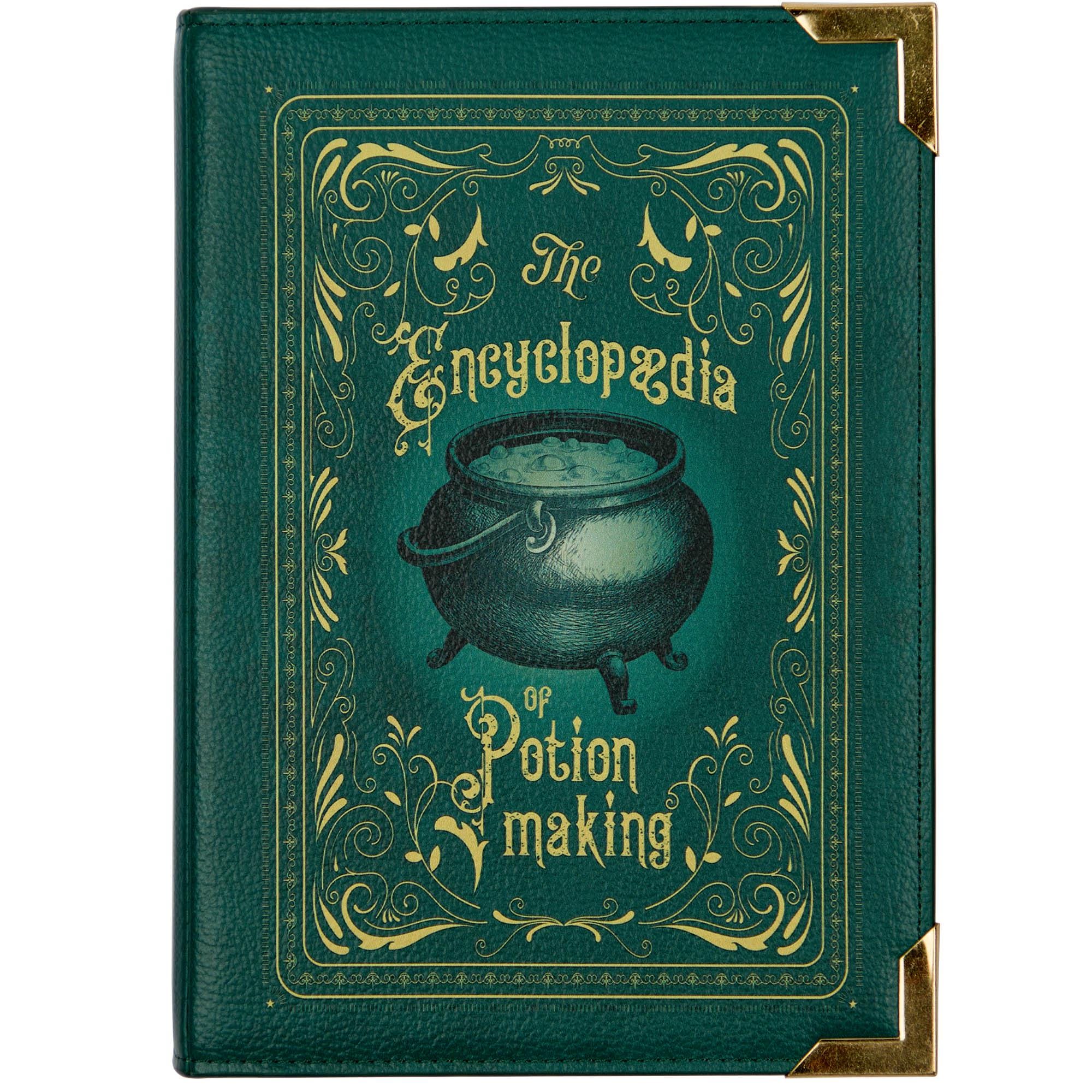 The Encyclopedia of Potion Making Book Handbag, Dark Academia Crossbody ...