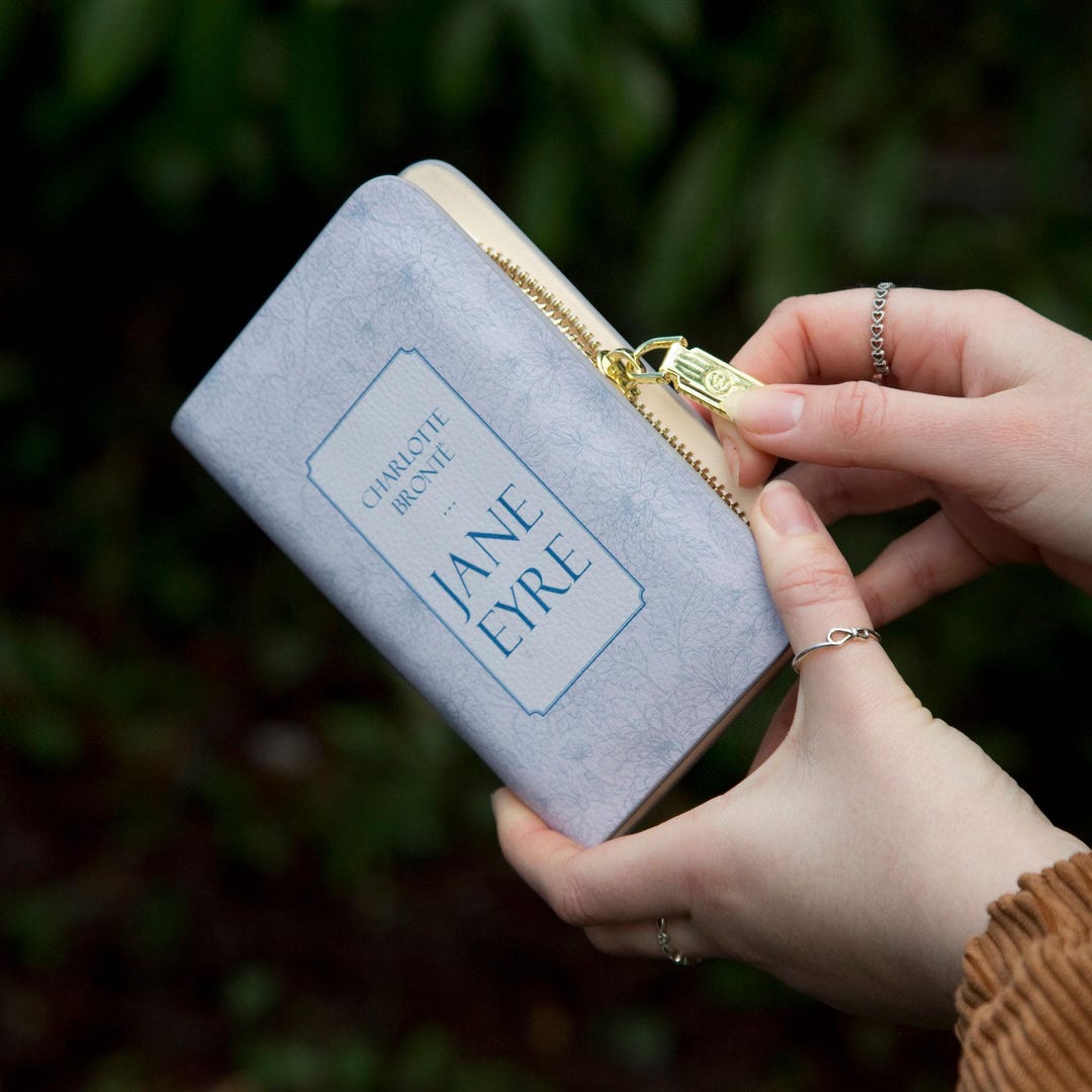 Jane Eyre Book Wallets for Women, Book Clutch, Book Lover Gift, Mothers ...