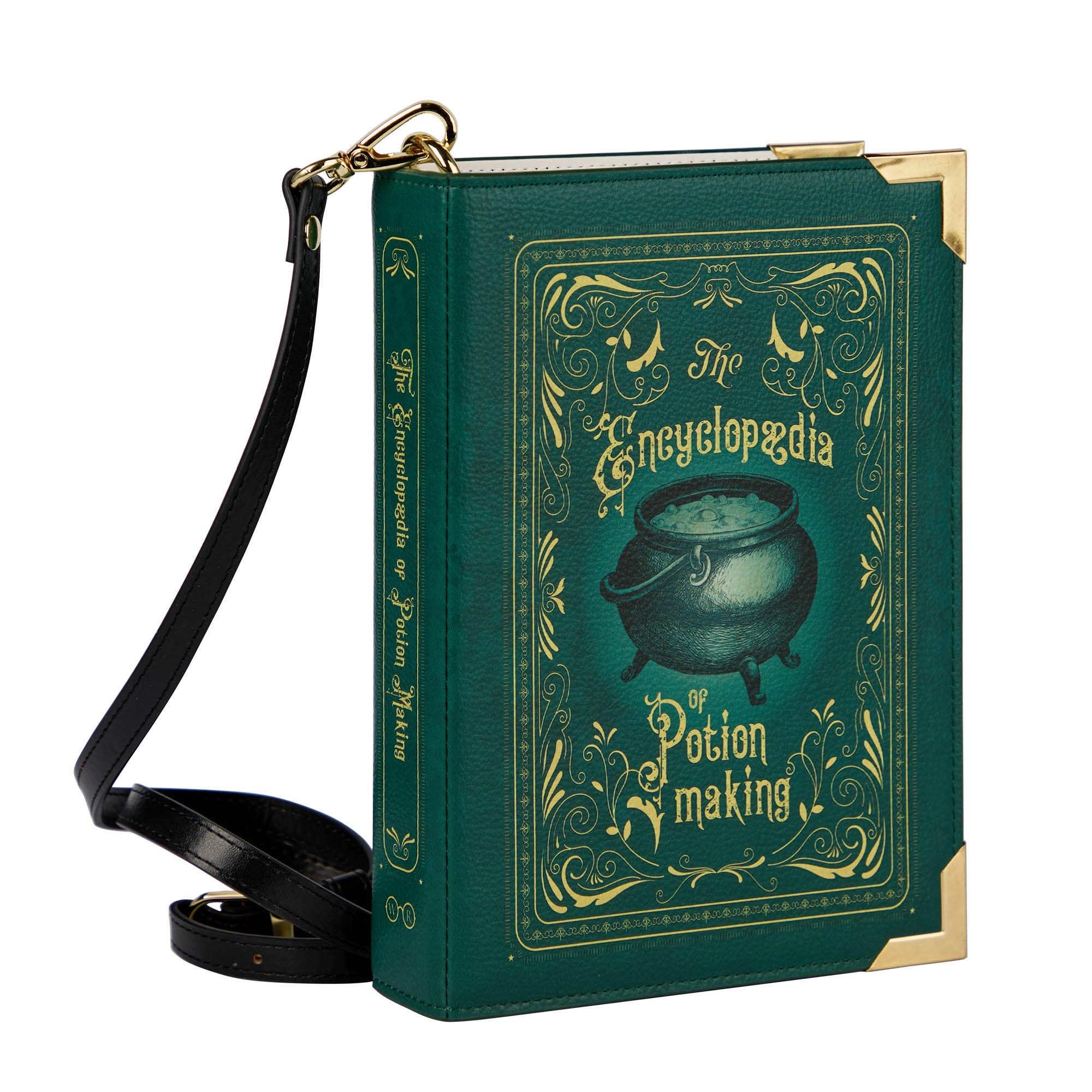 The Encyclopedia of Potion Making Book Handbag, Dark Academia Crossbody ...