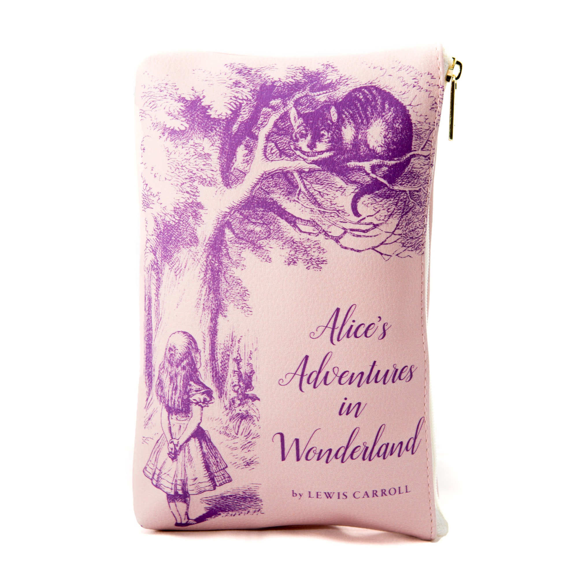 Alice in Wonderland Pouch Book Coin Purse Pencil Case Pink - Etsy