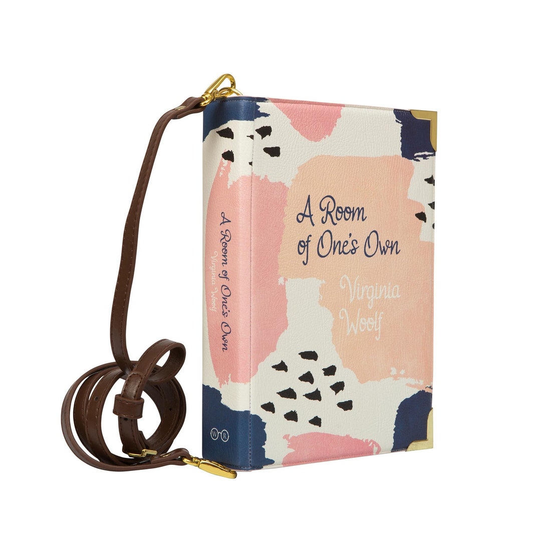 Book Purse, Virginia Woolf Book Clutch, Anniversary Gift for Women, A ...