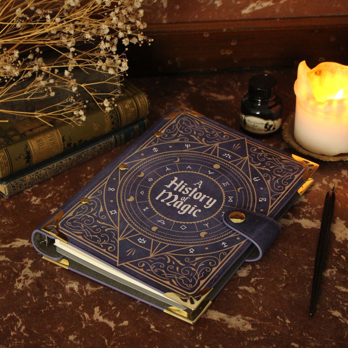 A History of Magic Refillable Ring Binder Notebook, Best Gifts for Her ...