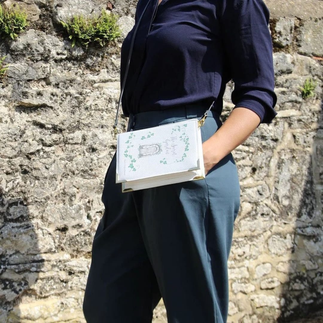 The Secret Garden Book Bag, Edwardian Book Clutch Purse by ...