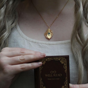 Pride and Prejudice Charm Necklace, Jane Austen Pendant Necklace, Gift ...