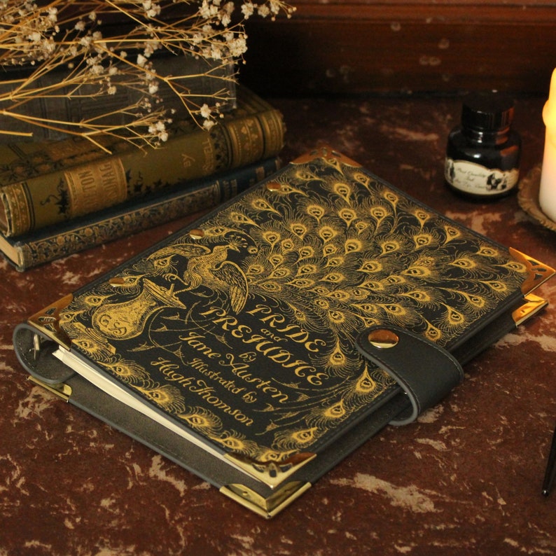 Pride and Prejudice Journal Notebook, Victorian Scrapbooking Journal ...