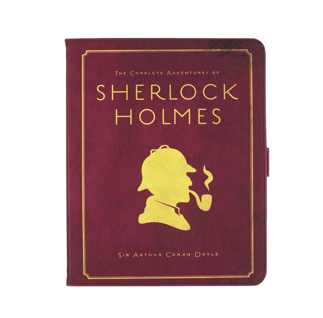 Sherlock Holmes Book iPad Case, College School Supplies, Bookish Tablet ...