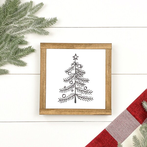 Christmas Trees Sign - Etsy