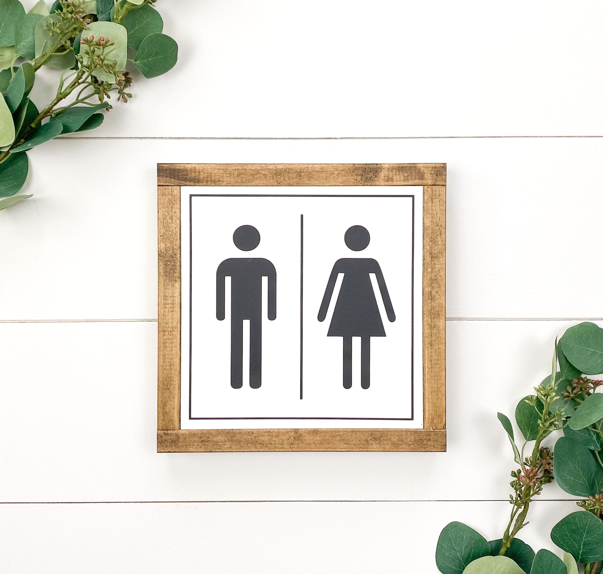 Bathroom People Sign Farmhouse Bathroom Sign Funny - Etsy