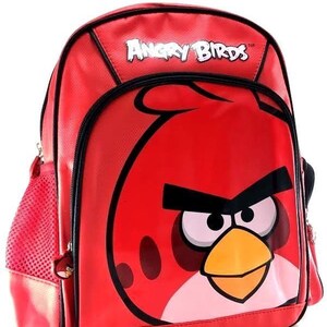 Rovio Angry Birds Kids 12" Red School/kindergarten Backpack - Etsy