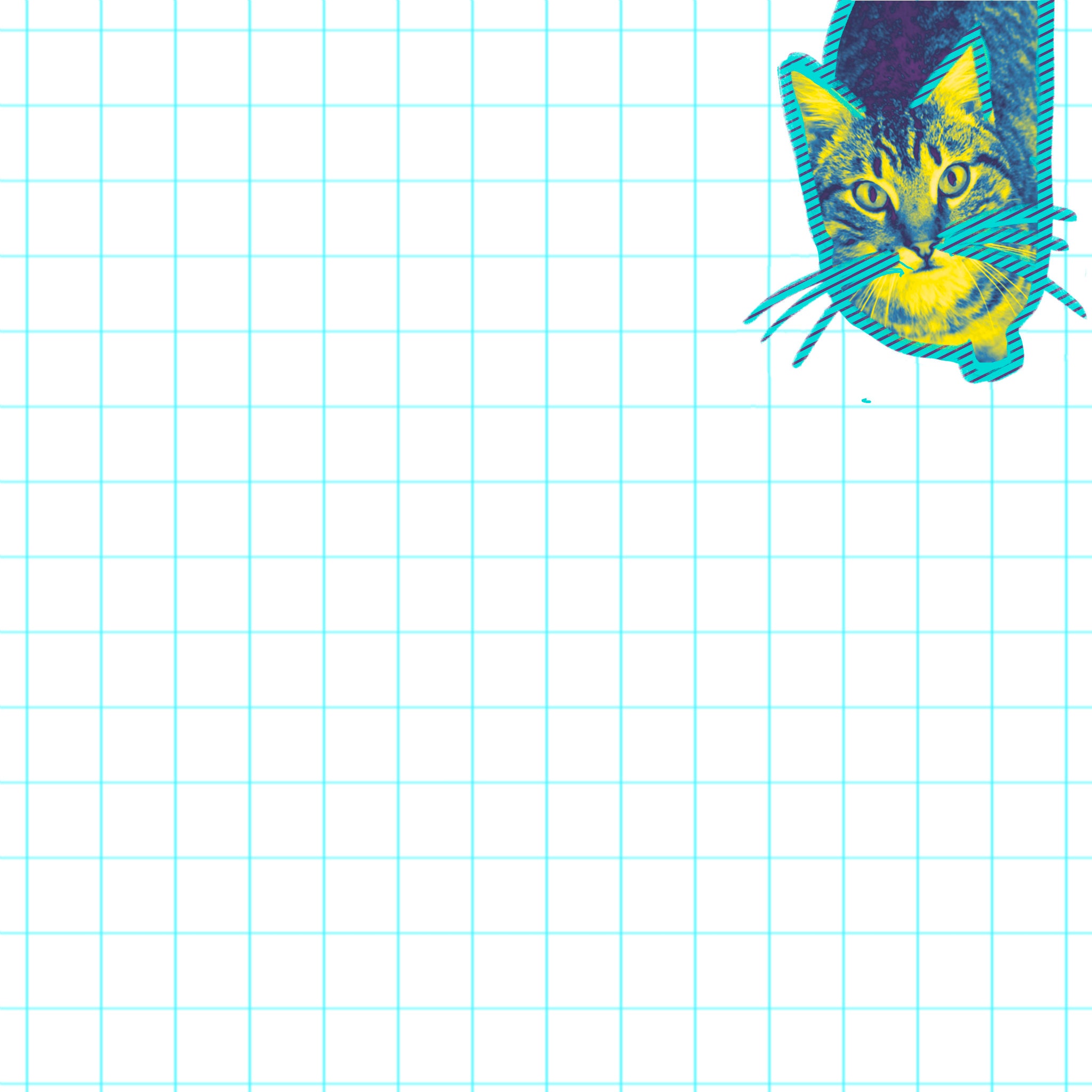 Digital Sticker Pack of Kitty Cat Post It Notes for Goodnotes - Etsy