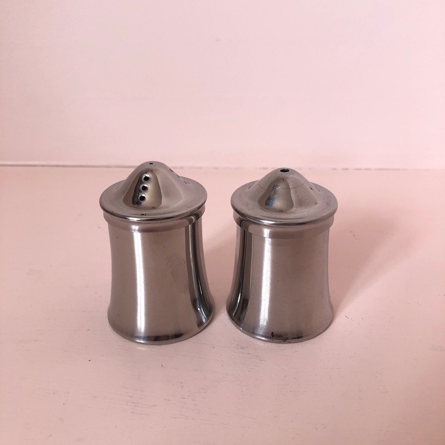 Old Hall Stainless Steel Condiment Set on Oval Tray With Flat - Etsy UK