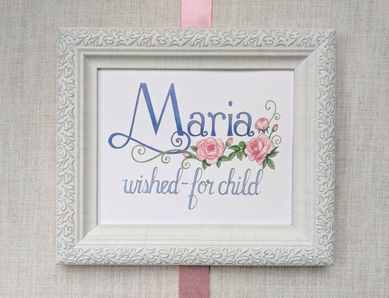 Maria Unique Name Art Print - Etsy