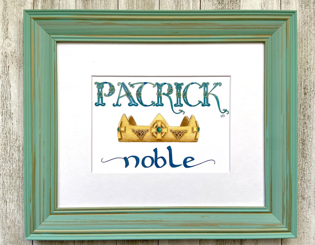 Patrick Unique Name Art Print - Etsy
