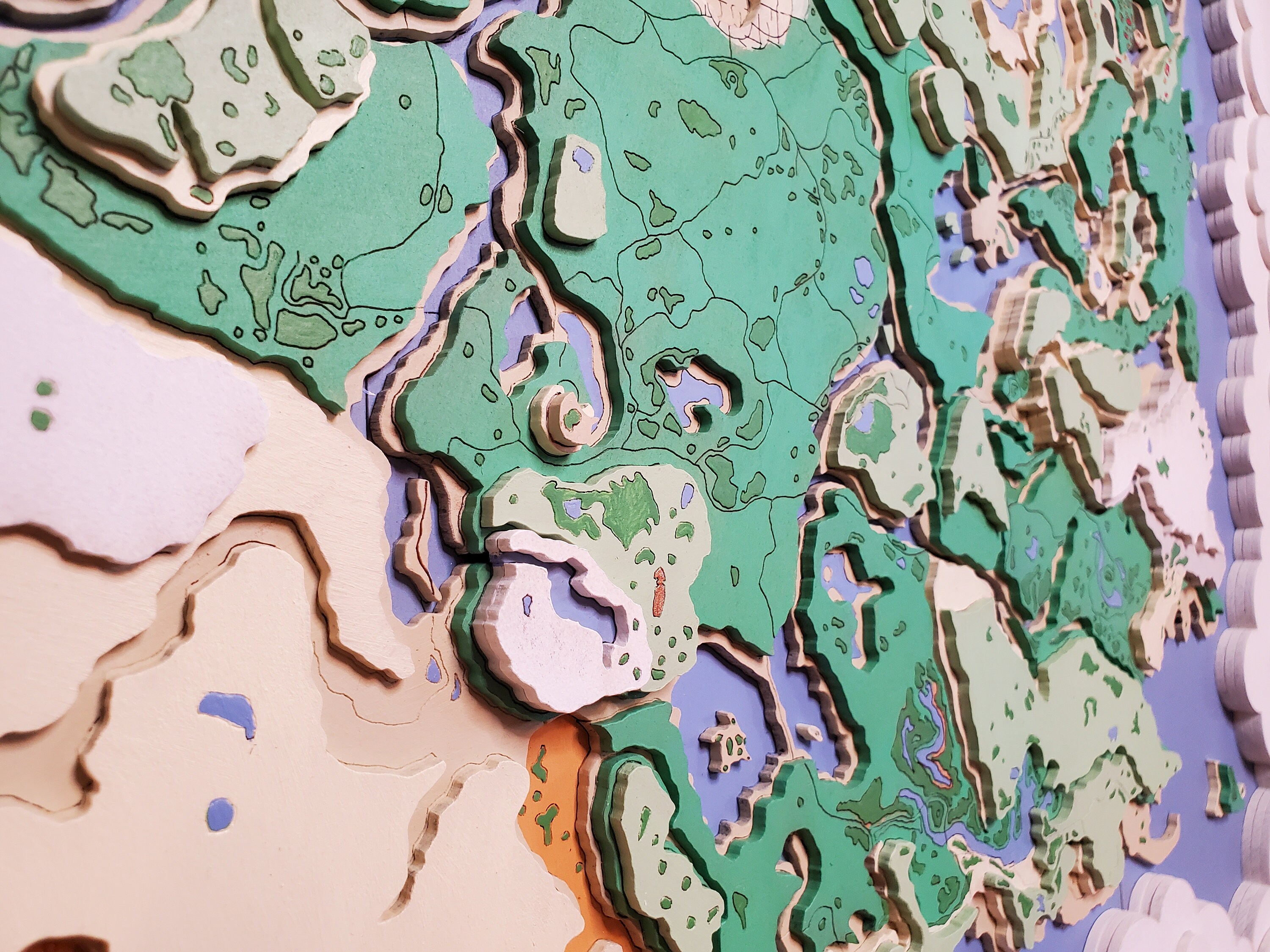 3D Map - Avatar The Last Airbender — Lodestone Games