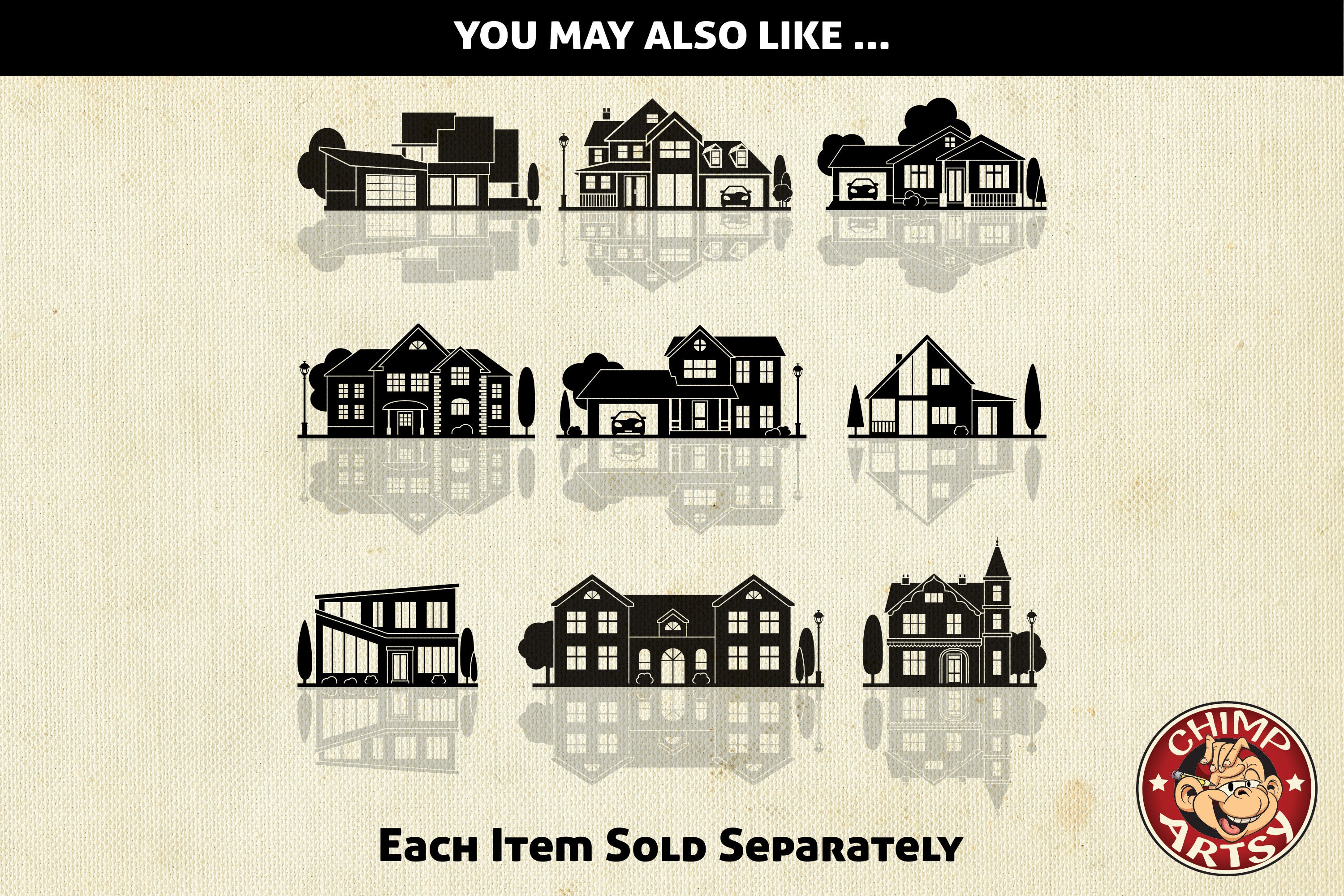 Embellishments Clip Art & Image Files Papercraft Real Estate Agent ...