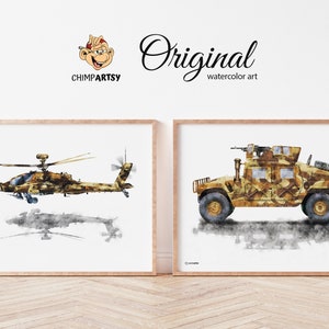 Humvee Military Car Poster Teen Room Decor US Army Teenage - Etsy