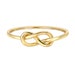 14k Gold Knot Ring - Etsy