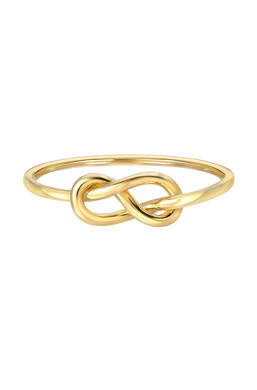 14k Gold Knot Ring - Etsy
