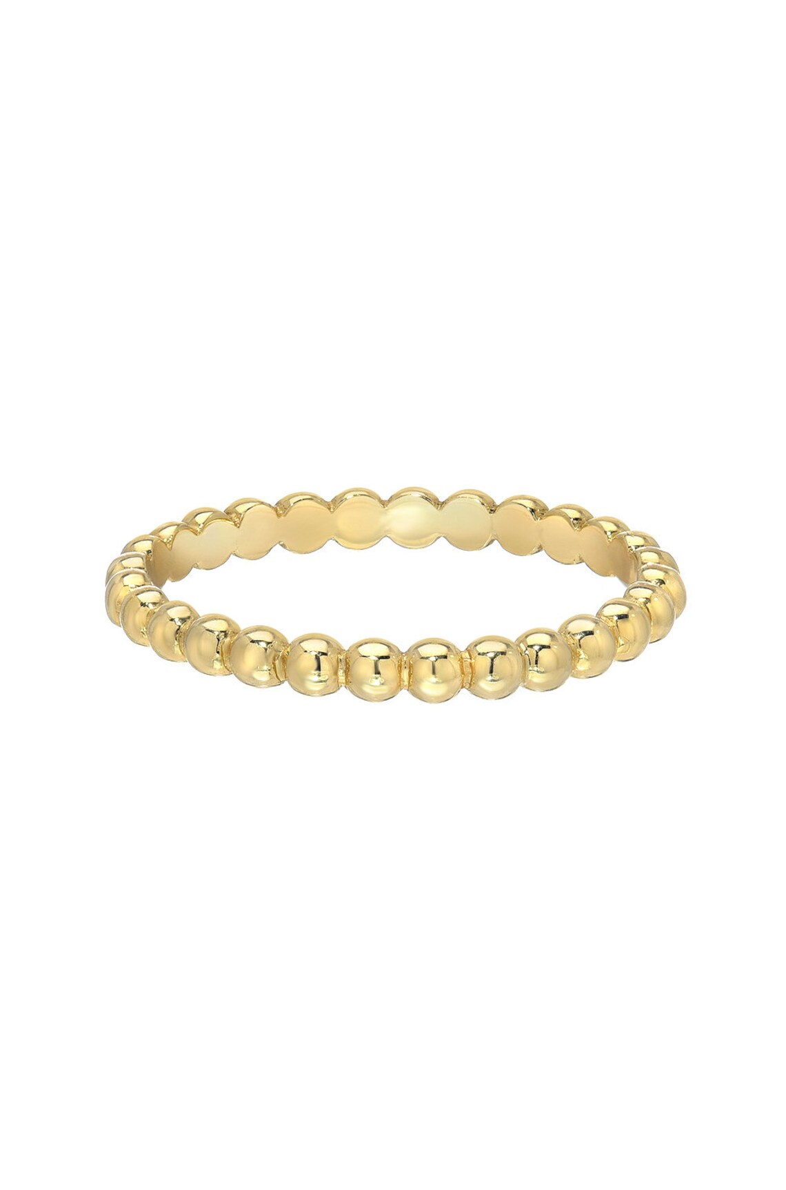 14k Gold bead Ring | Etsy