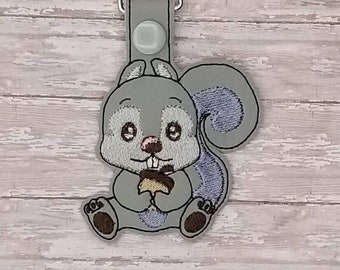 Squirrel Keychain - Etsy