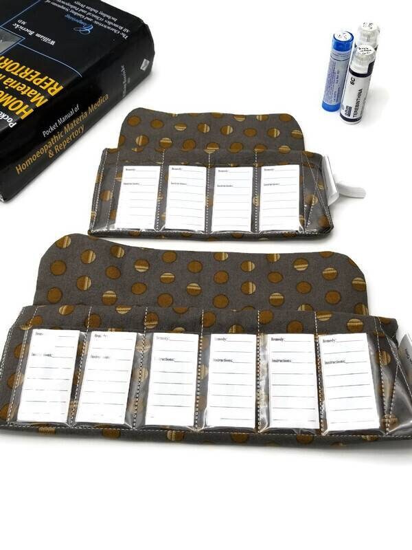 Homeopathic Remedy Storage Case for Four or Six Remedies EMF - Etsy