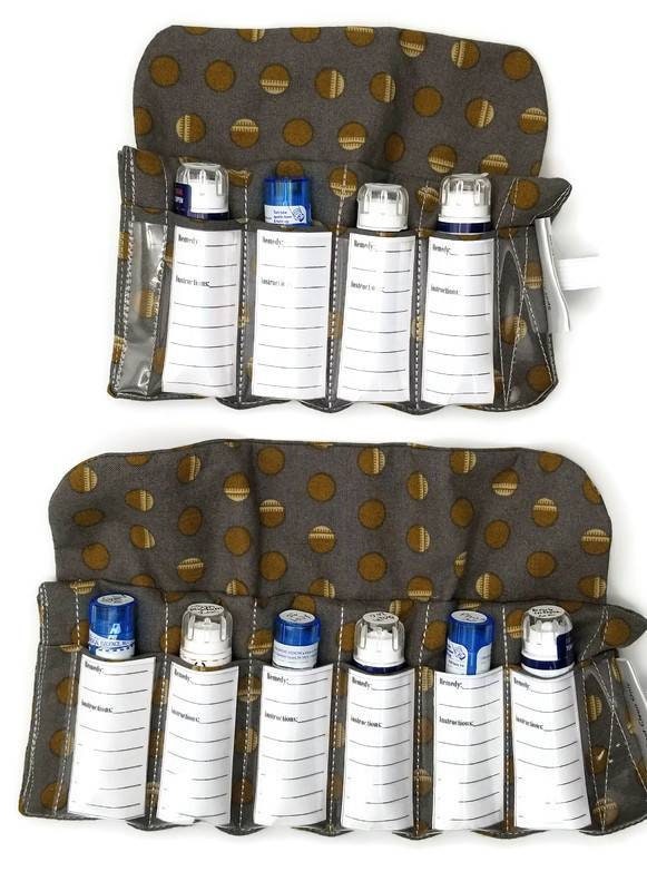 Homeopathic Remedy Storage Case for Four or Six Remedies EMF - Etsy