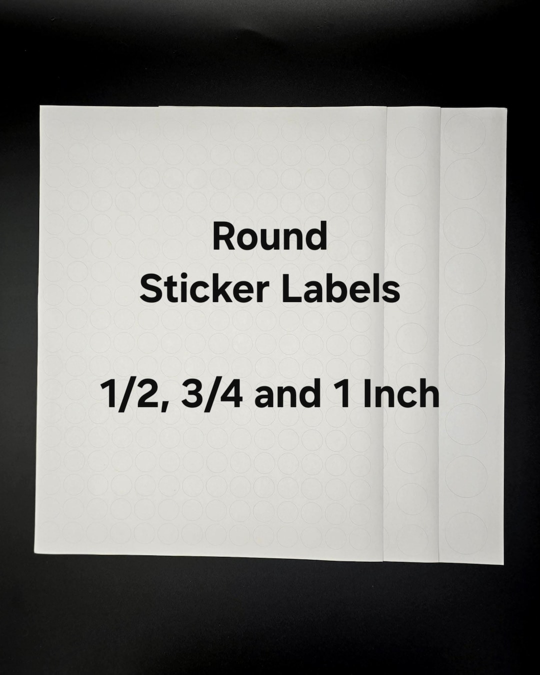 Homeopathy & Essential Oil Round Labels: 1/2, 3/4, 1 Inch - Etsy