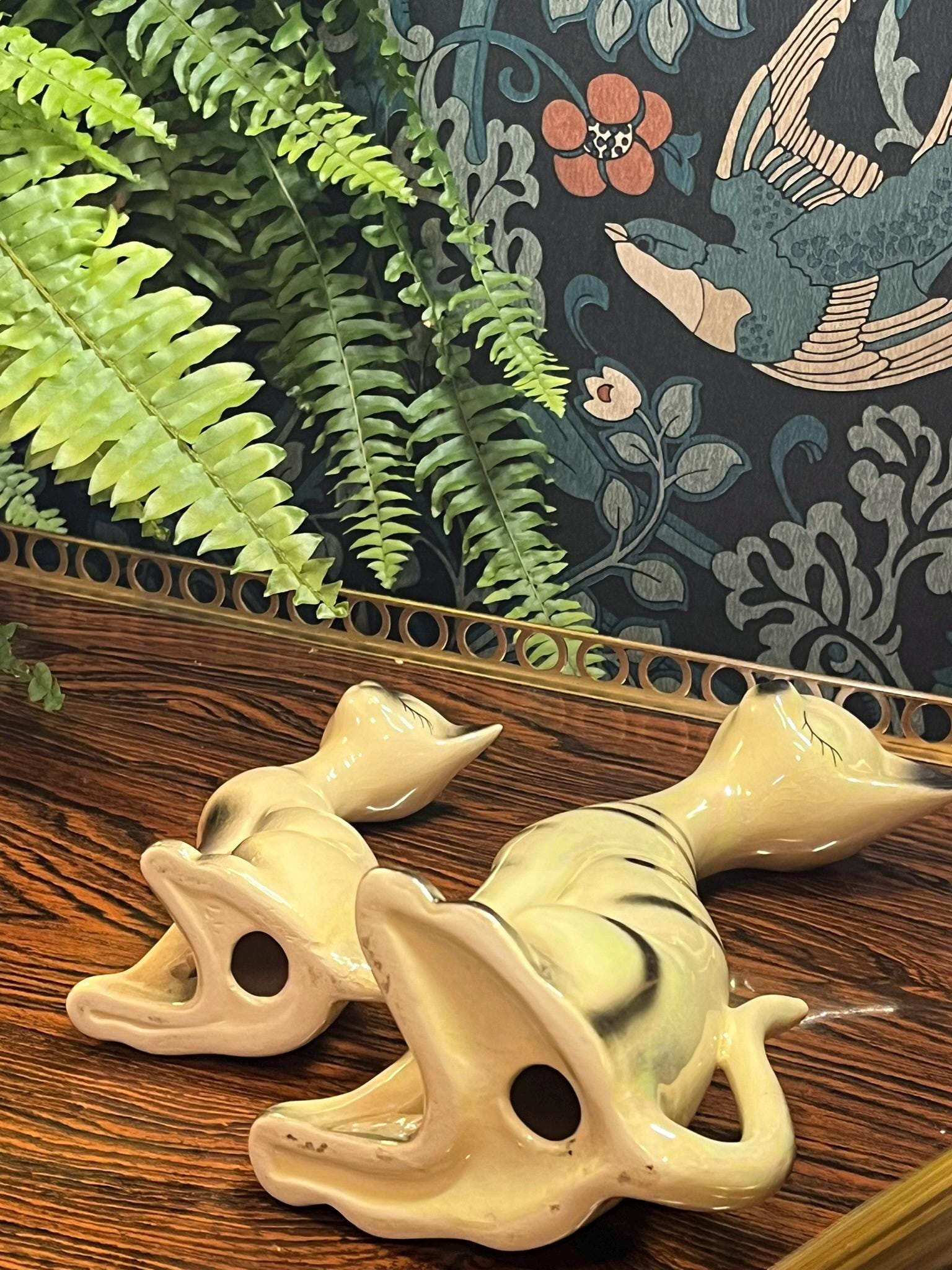 1950/60's Retro Lustre Italian Long Neck Cats Perfect for Cat Lovers - Etsy