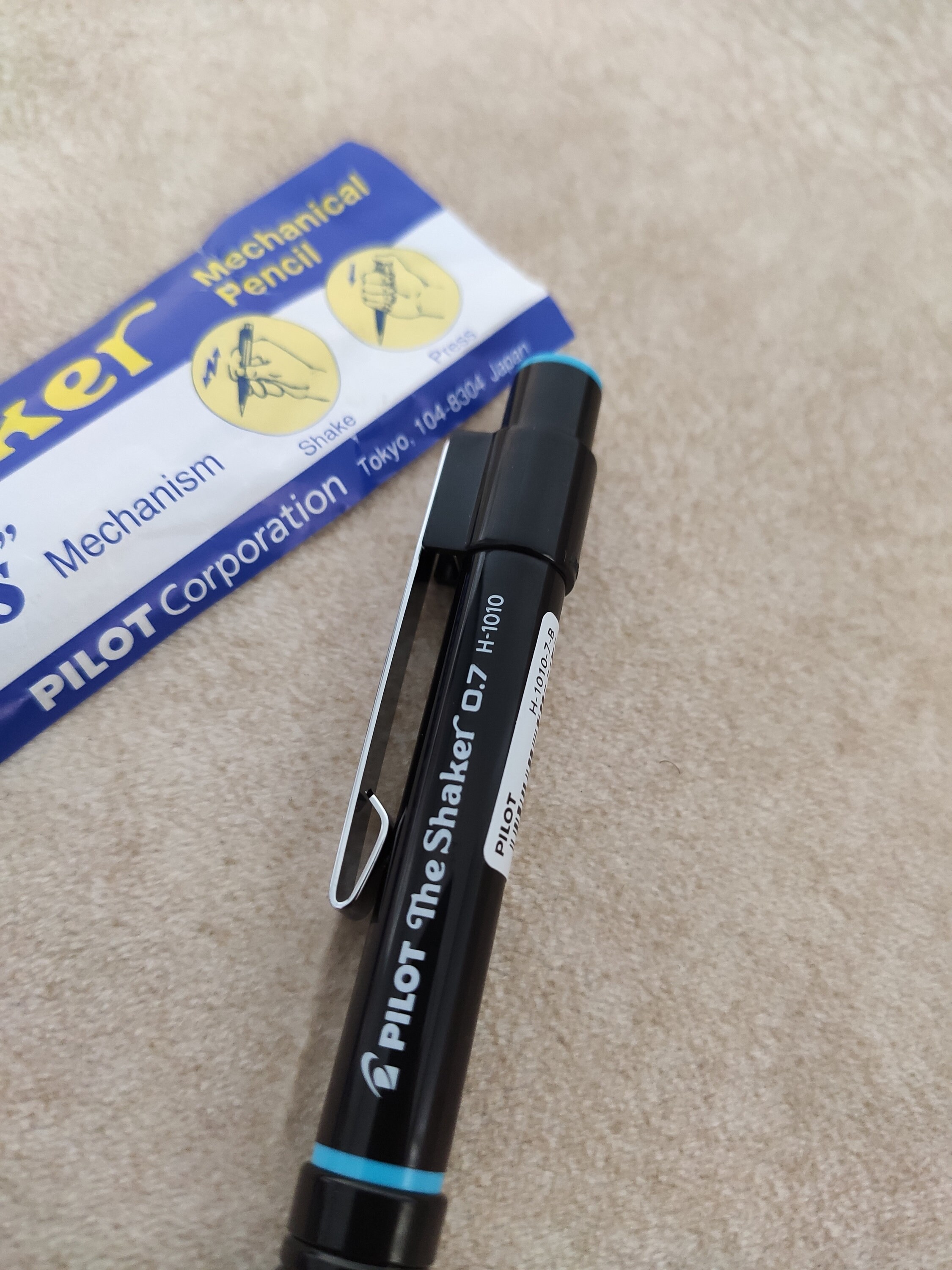 Very Rare Pilot Shaker 0.7 Mm Mechanical Pencil H-1010-7-B - Etsy