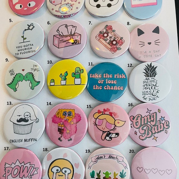 Buttons With Sayings - Etsy