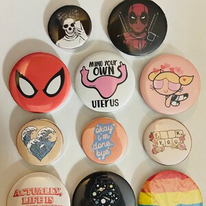 Wreck It Ralph Button Pins - Etsy