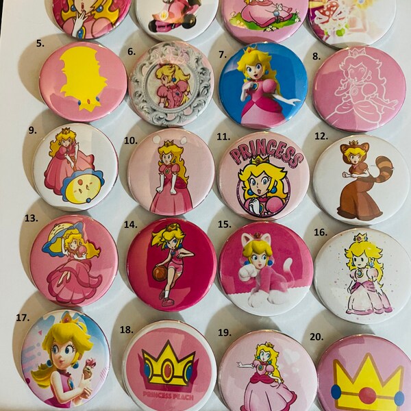 Princess Peach - Etsy
