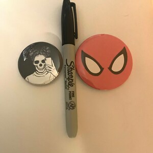 Venom Button Pins - Etsy