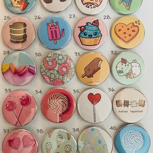 Candy Button Pins - Etsy