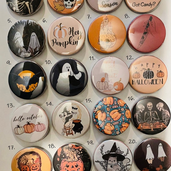 Halloween Pins - Etsy
