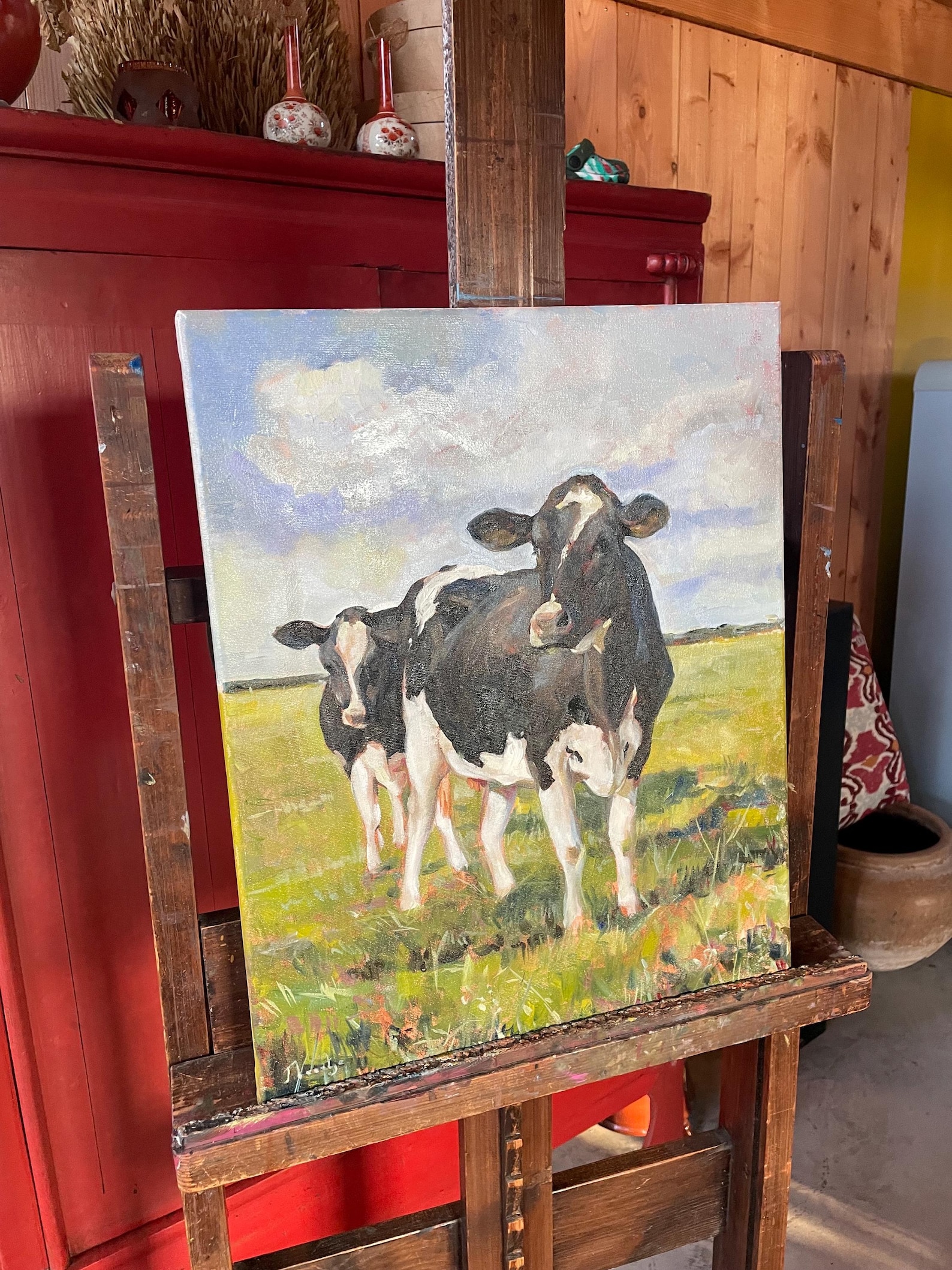 Holstein Cows 2024, Original Artwork by Noortje Laan - Etsy