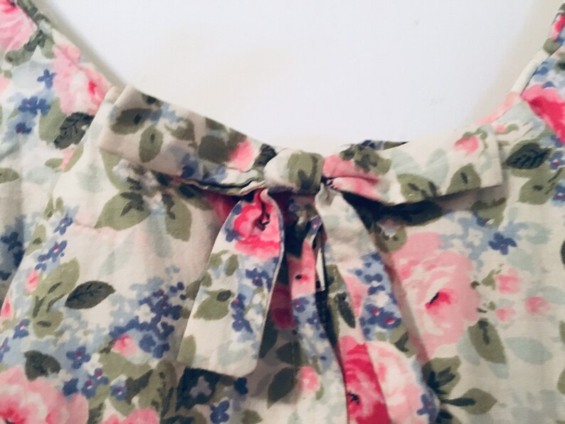 1960s Floral Sundress - Etsy
