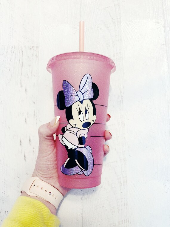 Minnie Mouse Starbucks Cold Cup Disney Inspired Cold Cup | Etsy