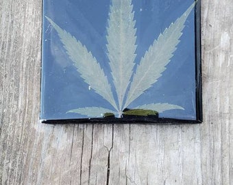 Marijuana Leaf Tile - Etsy