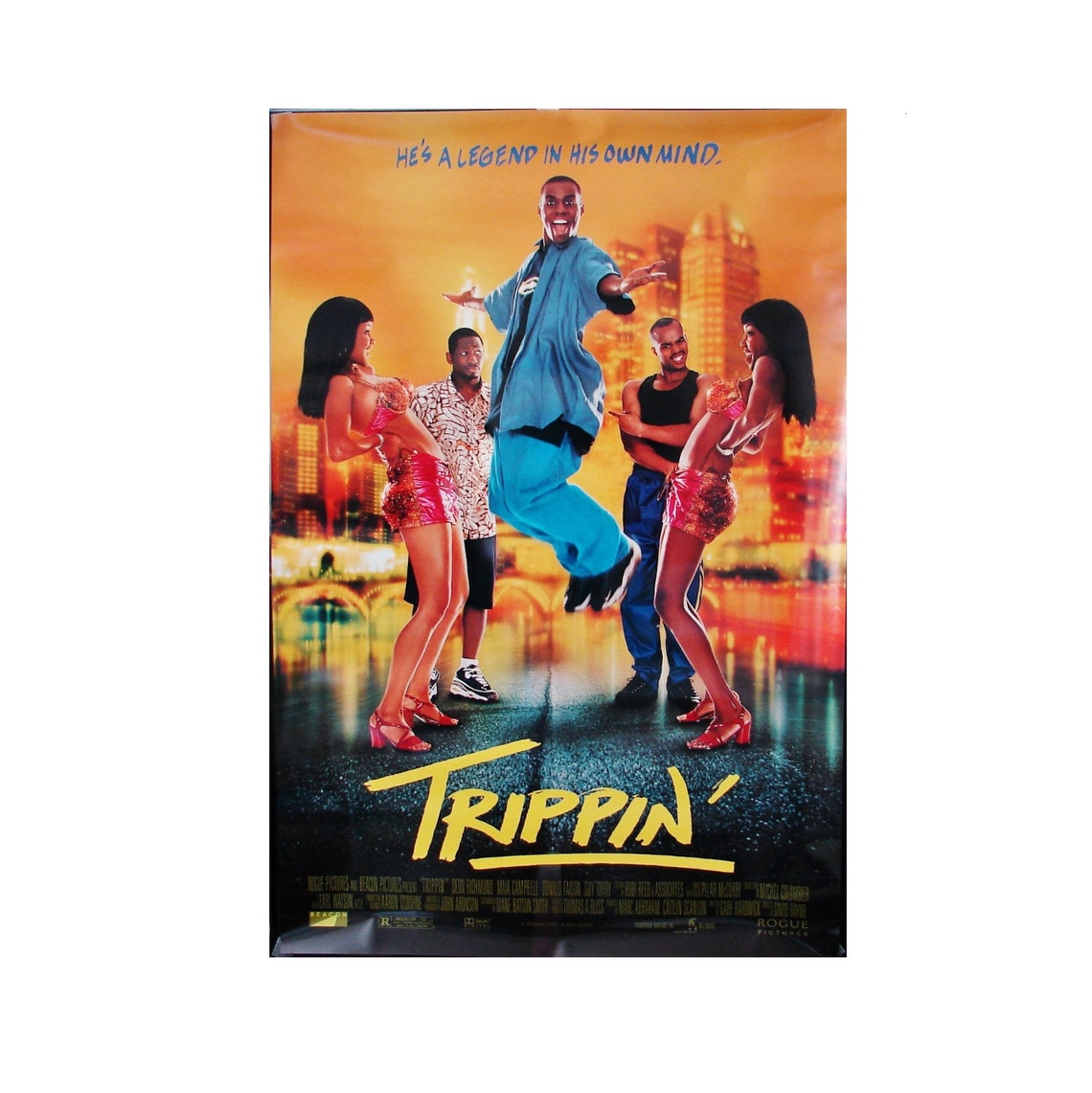 Original 1999 TRIPPIN' Movie POSTER 27x40 Single-sided Sheet Poster ...