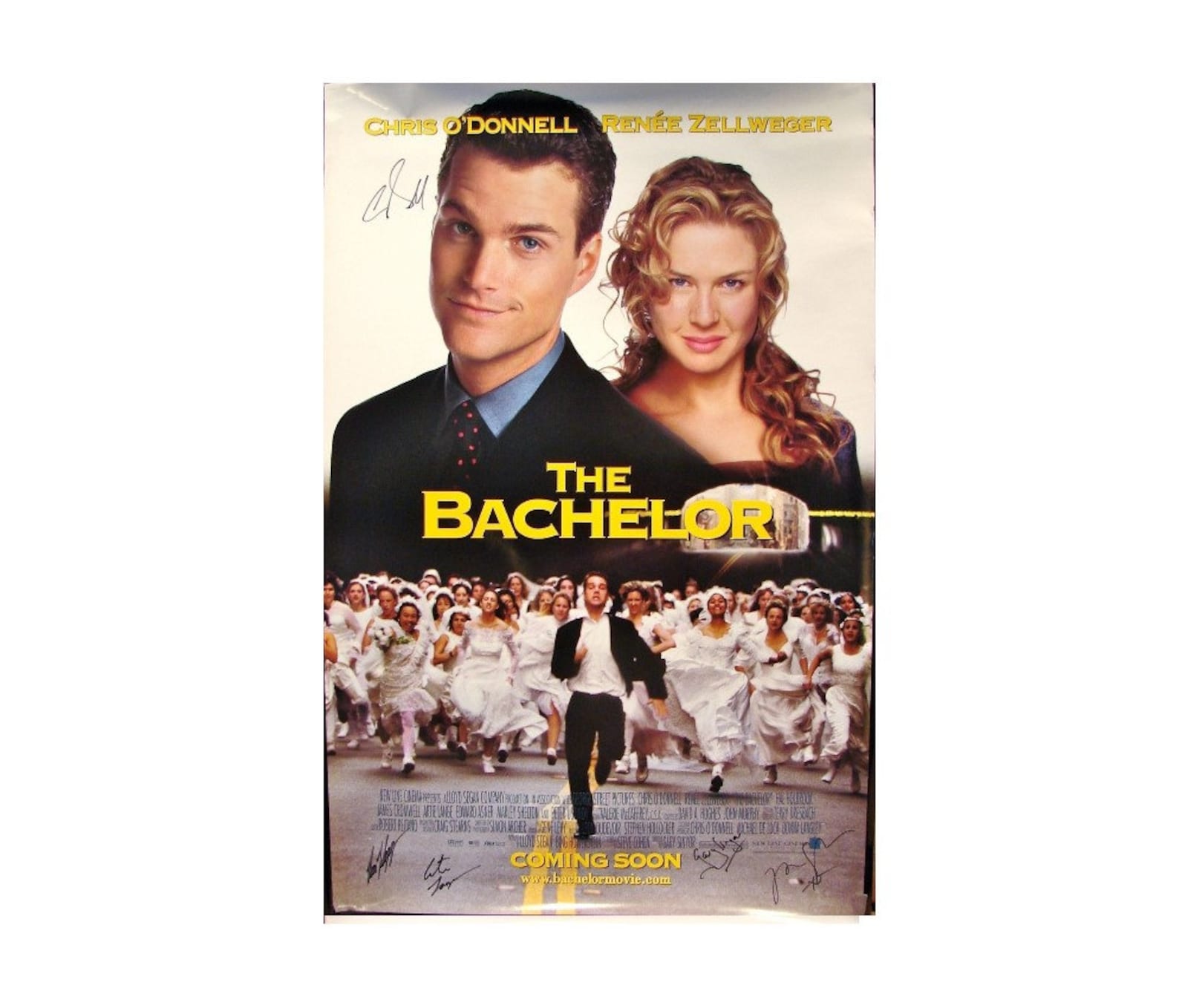 1999 THE BACHELOR Movie Poster 27x40 SIGNED Chris | Etsy