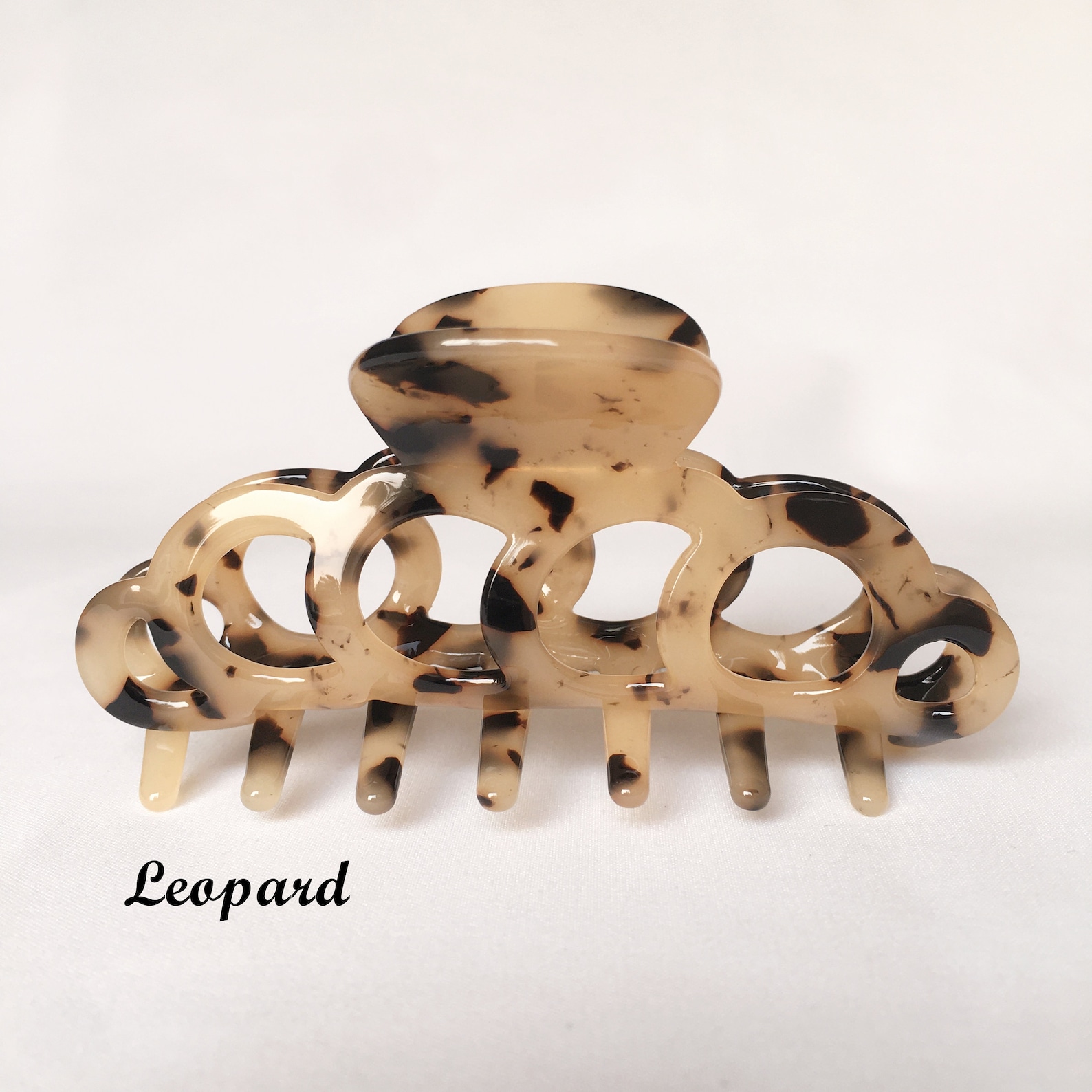 Medium Large Claw Clip-marble Color Acetate Hair - Etsy