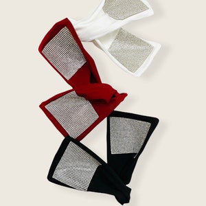 Sparkly Bling Rhinestone Updo Bun Maker-cloth Twist Thinner/thicker ...