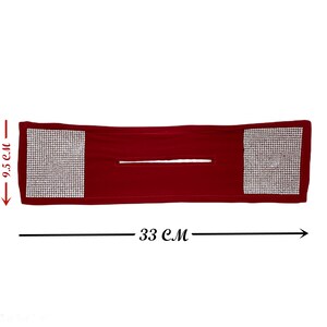 Sparkly Bling Rhinestone Updo Bun Maker-cloth Twist Thinner/thicker ...